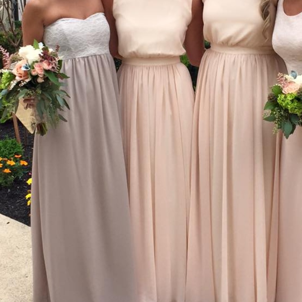 Paper Crown Bridesmaid Dress - Gem
